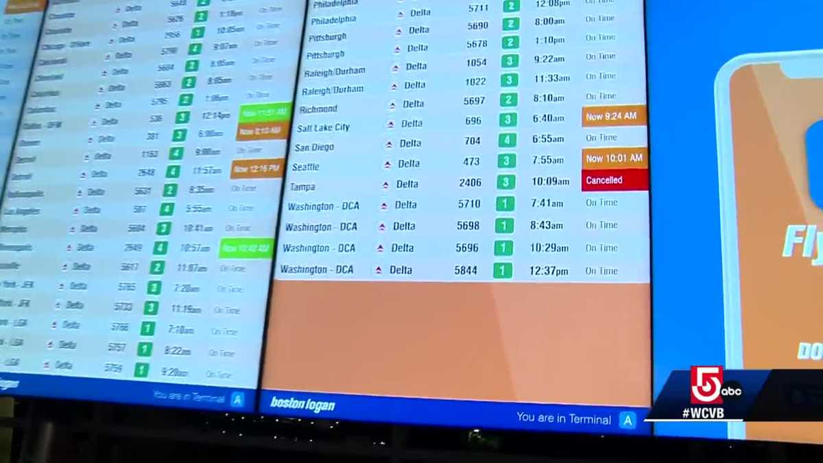 FAA grounds flights at Logan due to internet outage FAA grounds flights at Logan due to internet outage
