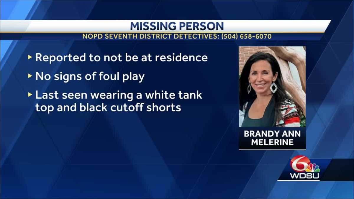 New Orleans Police Searching For Missing New Orleans Woman