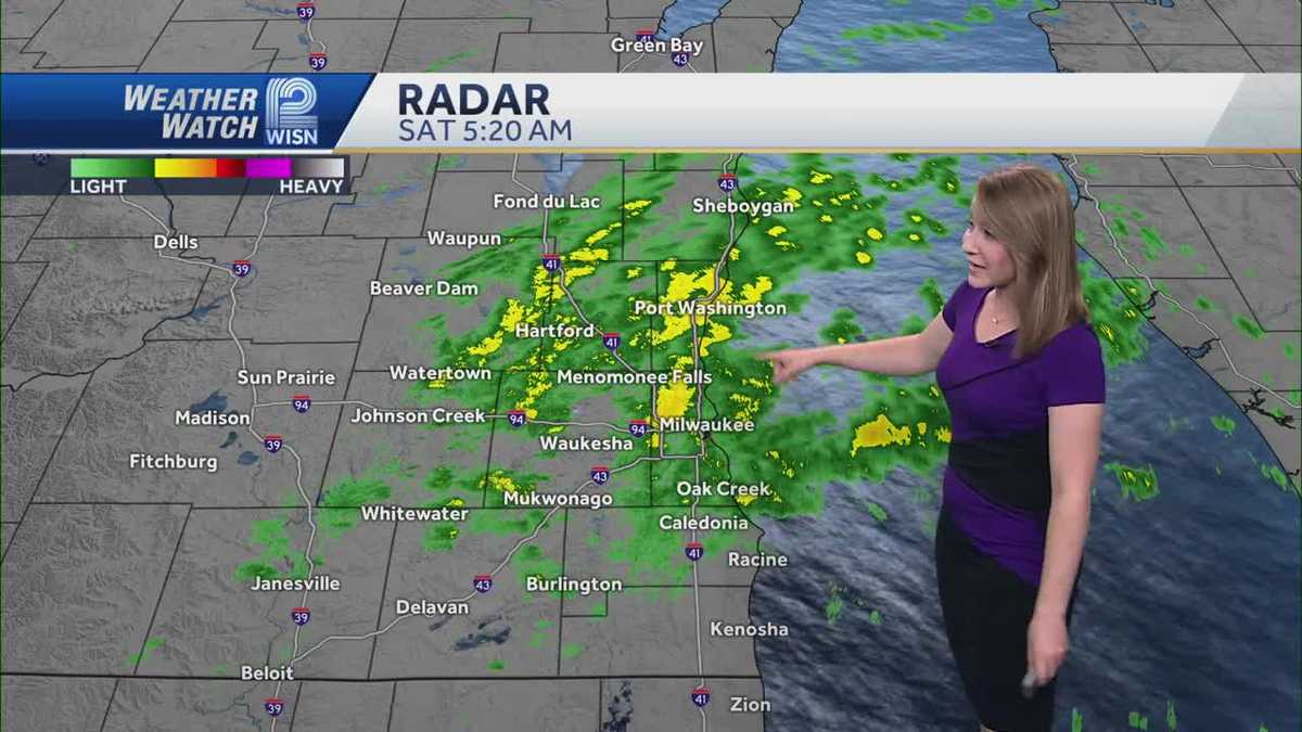Weather: Showers to sunshine Saturday