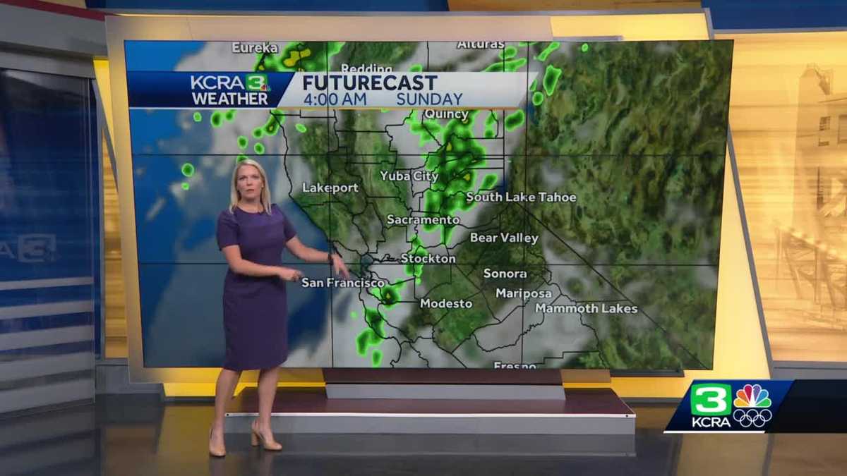Here’s when to expect possible rain this weekend in the Sierra ...