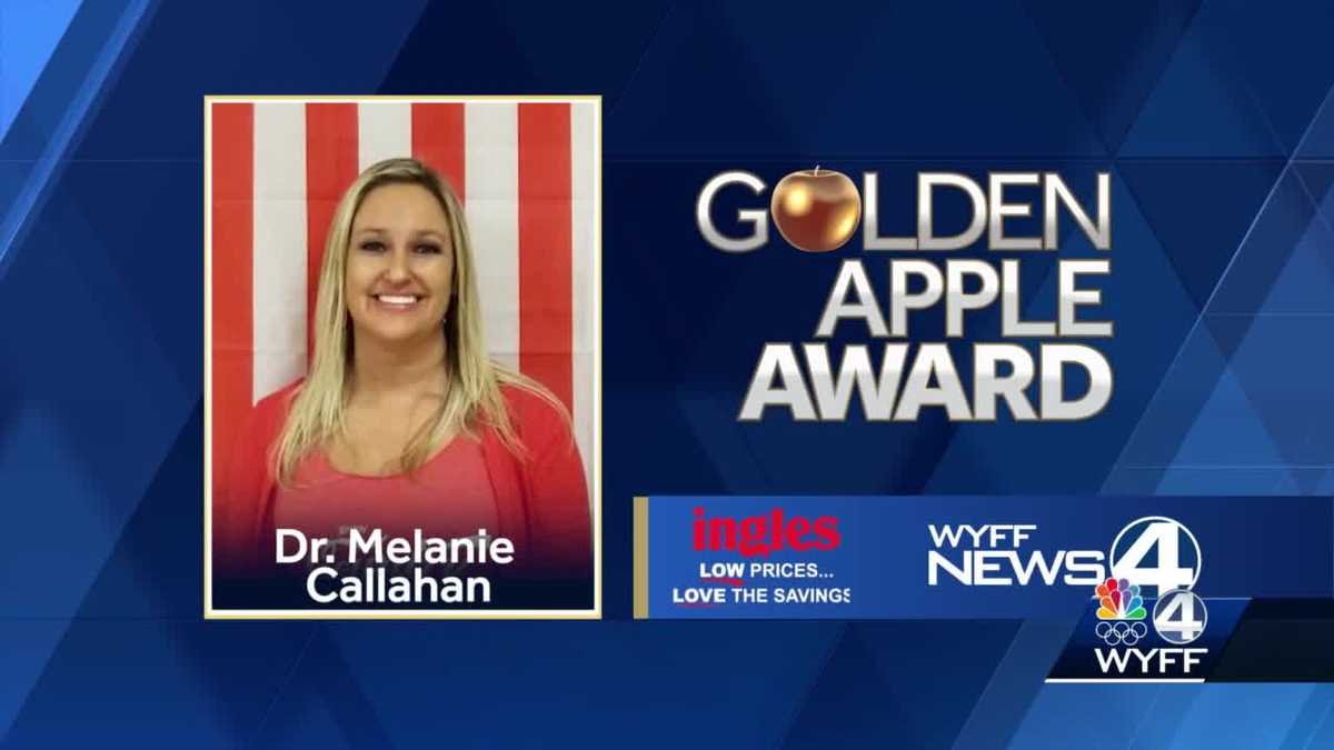 Gettys Middle School teacher wins Golden Apple Award