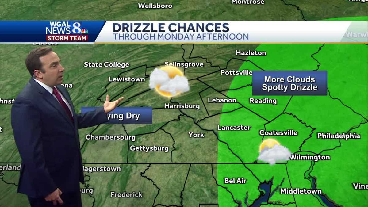 Seasonable Week Ahead; Spotty Wintry Mix Far East Tonight
