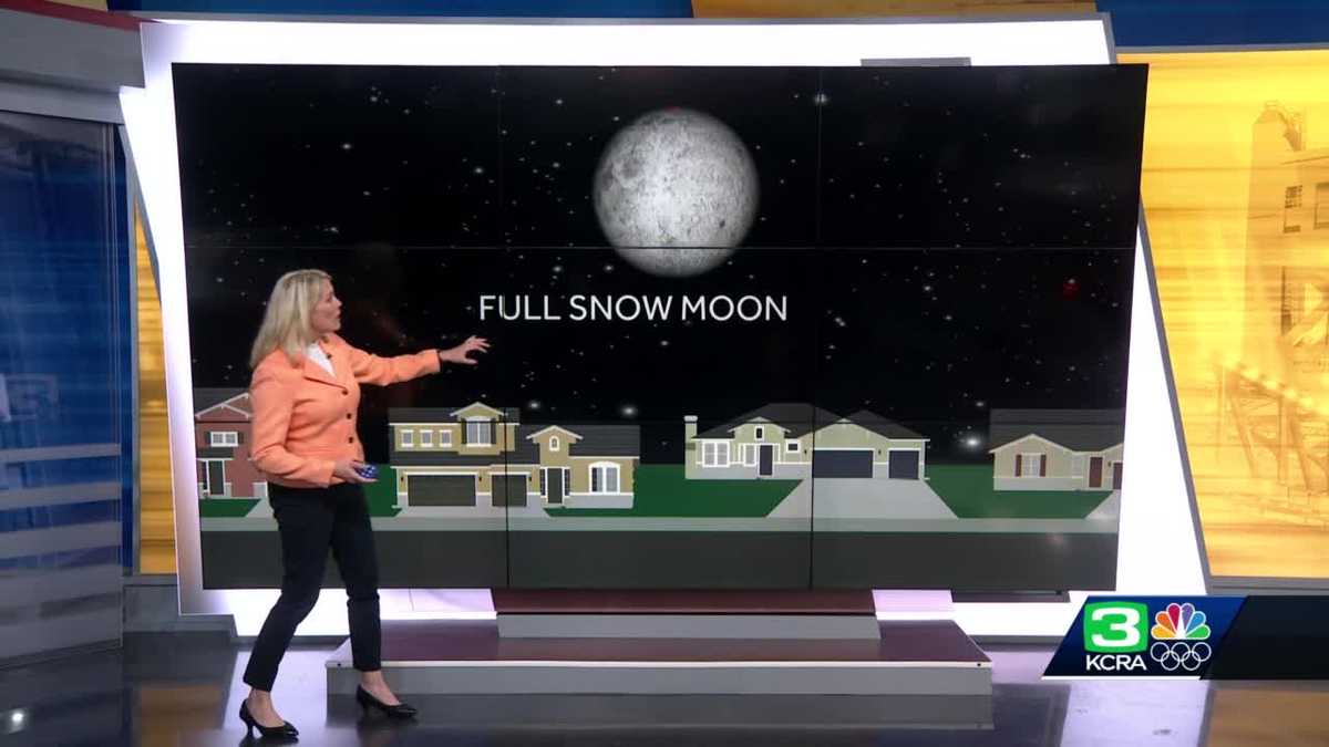 How to see the full snow moon Wednesday in California