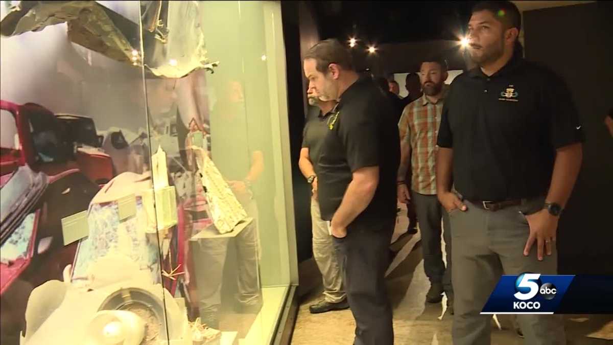 FBI bomb techs tour museum to learn lessons from OKC Bombing