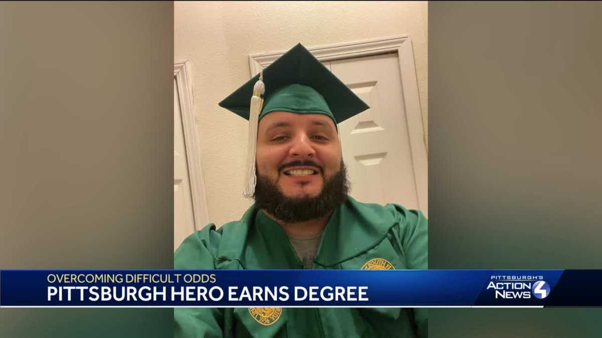 Pittsburgh marine veteran overcoming difficult odds