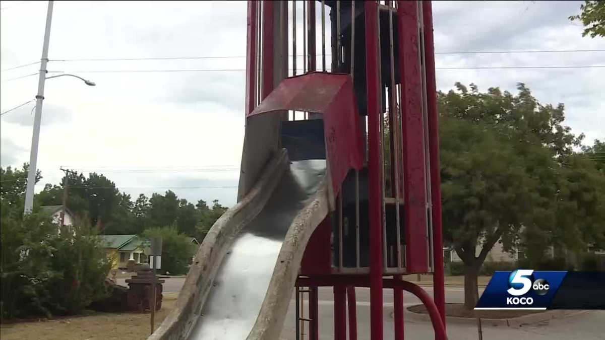 'Rocket ship' slide to be removed as Edmond park gets facelift
