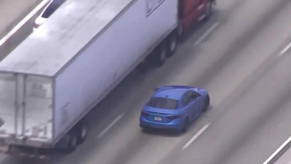Florida police chase caught on camera ends in multiple arrests
