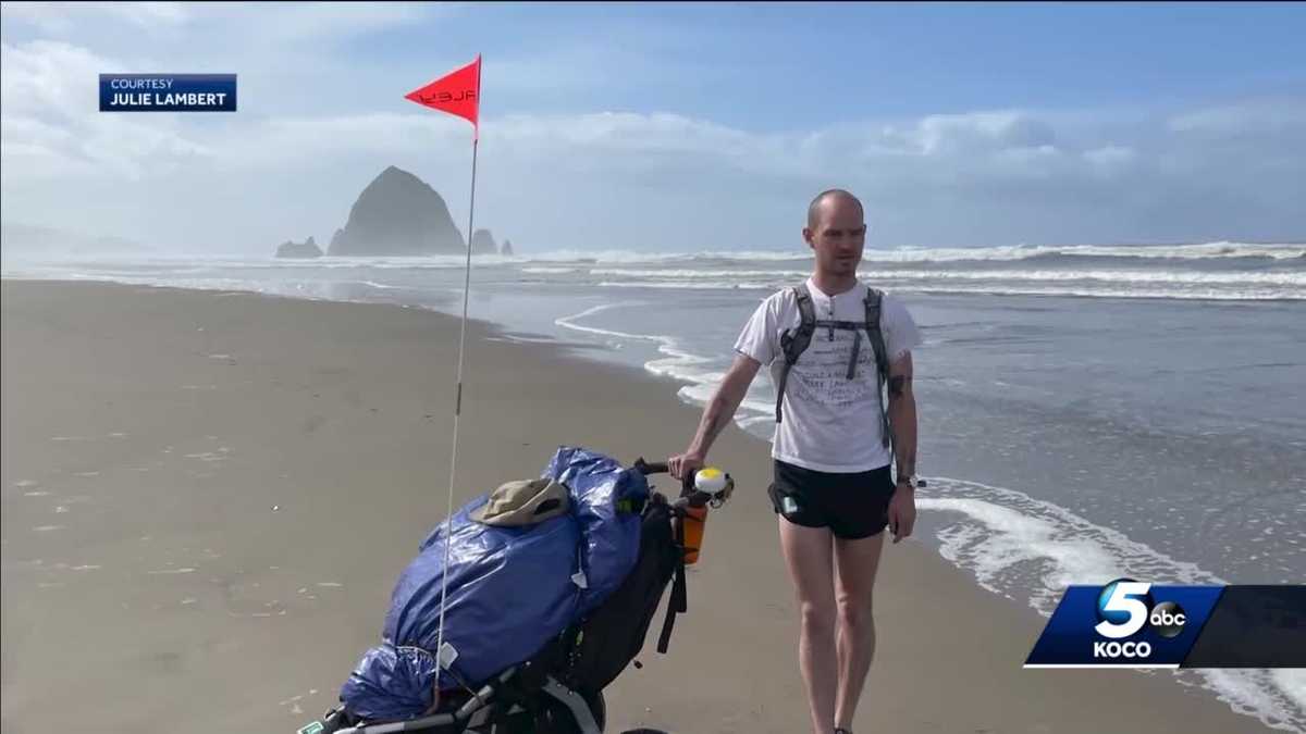 Stillwater man running across country critically injured