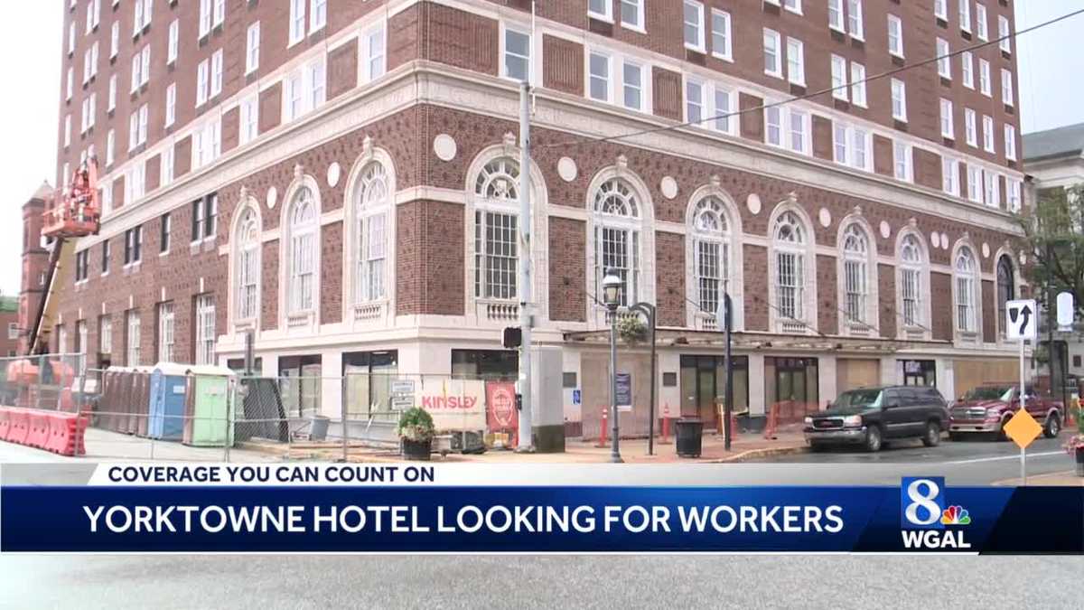 Grand re-opening of Yorktown Hotel in downtown York