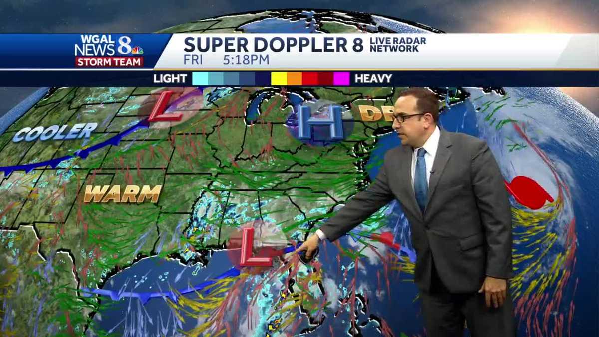 Pleasant Saturday; Soaking Rain Returns Sunday Morning