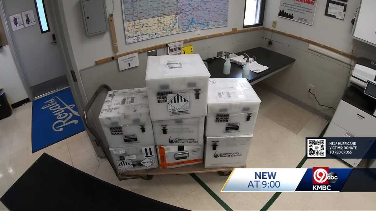 Kansas City's Community Blood Center helps Florida blood banks