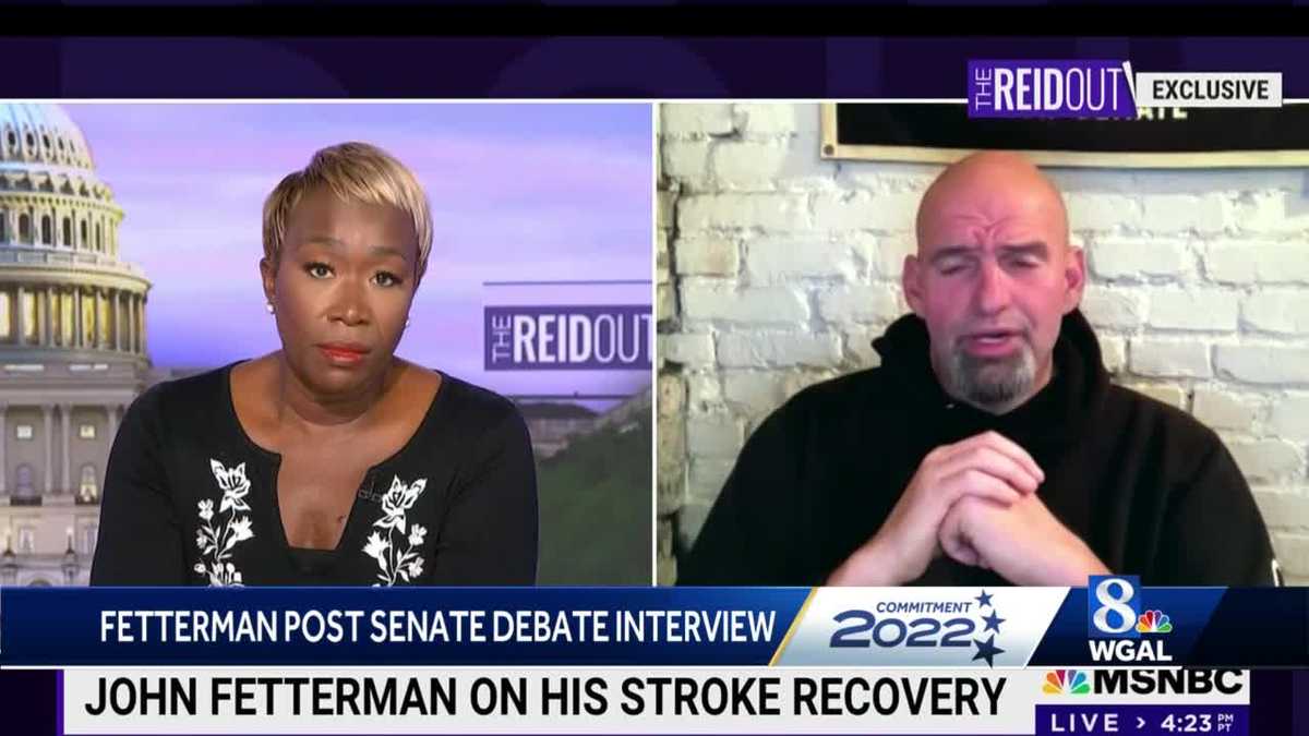 U.S. Senate candidate John Fetterman gives first TV interview since ... U.S. Senate candidate John Fetterman gives first TV interview since ...
