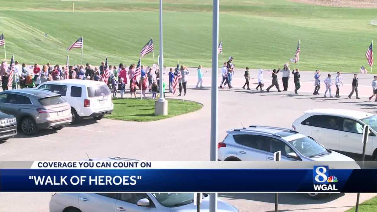 'Walk of Heroes' event held in York County