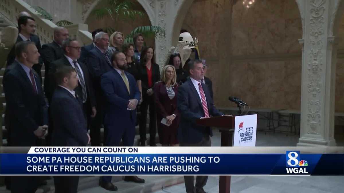 House Republicans in PA pushing to replicate 'Freedom Caucus'