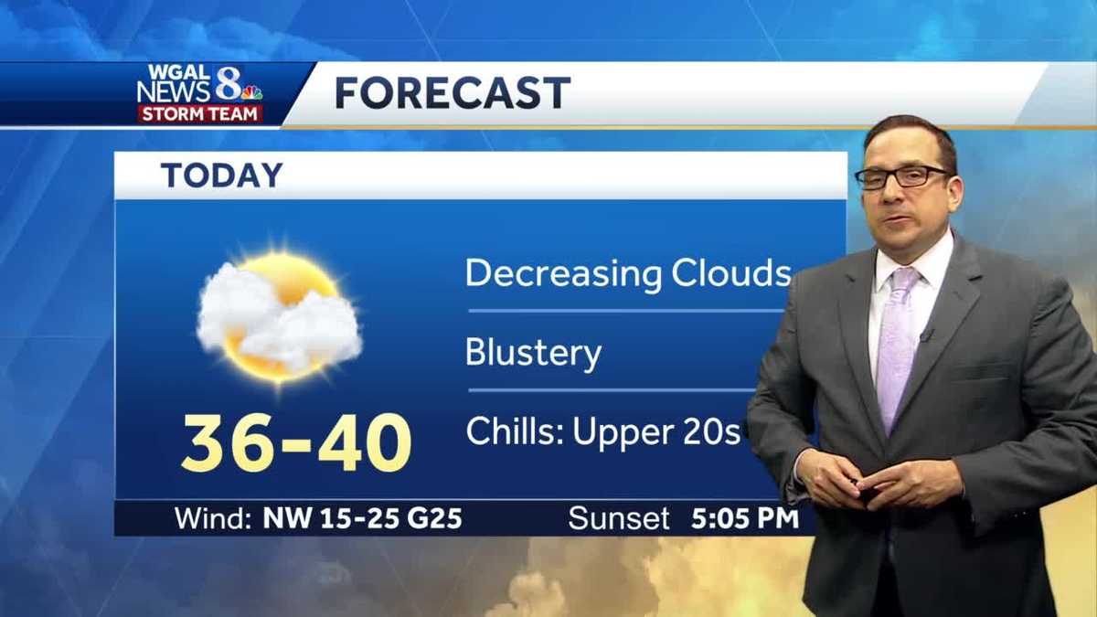 Blustery & Seasonably Chilly Weekend Ahead Blustery & Seasonably Chilly Weekend Ahead