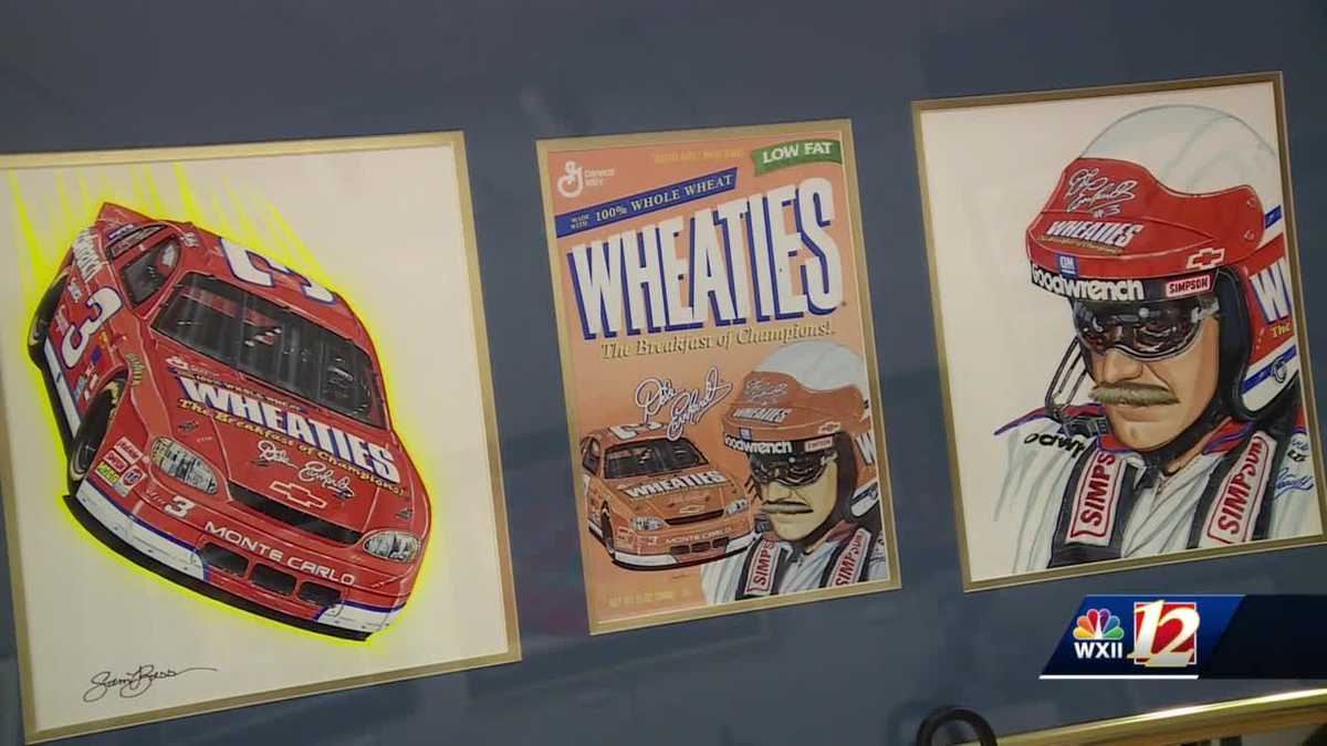 North Carolina art showcases NASCAR's first licensed artist