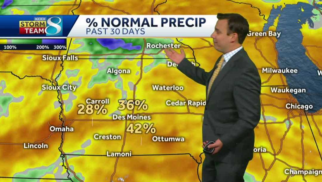 Scattered storm possibilities continue in Iowa