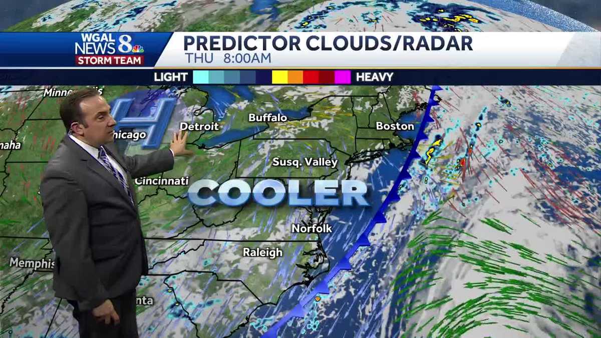 Fantastic Fall-Like Weather: Plentiful Sunshine & Low Humidity