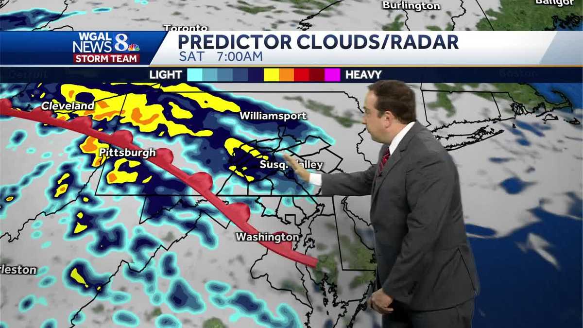 Pleasant, Dry Thursday & Friday; Wet Weekend Ahead