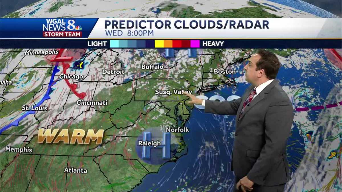 Milder, Dry Midweek, Rain Chances Rise For Weekend