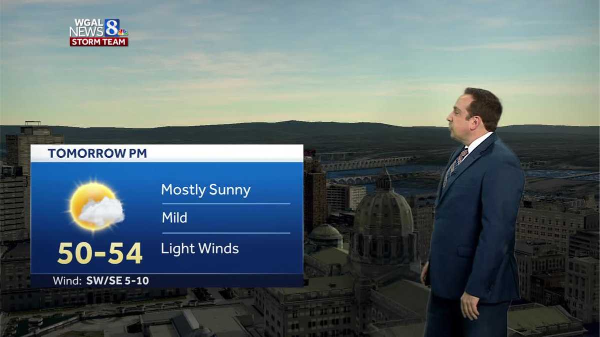 Chilly Night Ahead Followed By Mild, Sunny Thursday