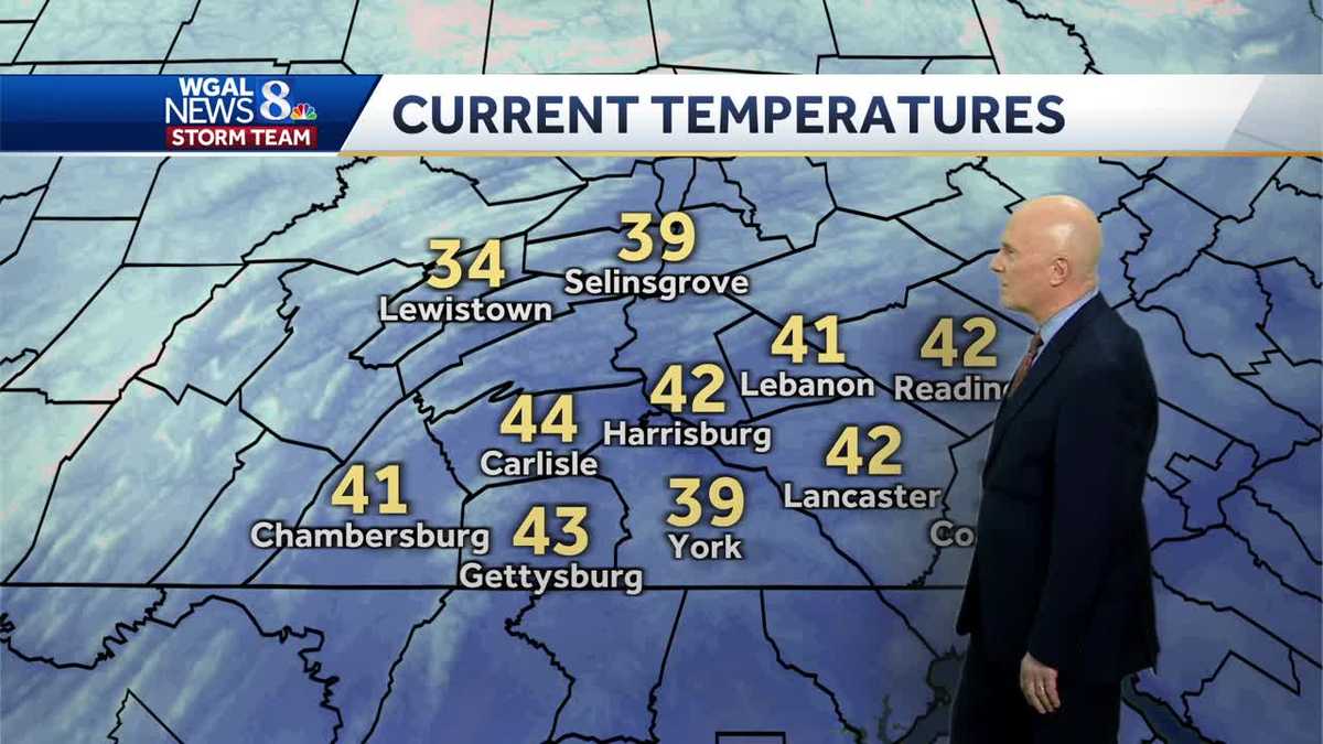 Few Flakes. Clouds & A Chill