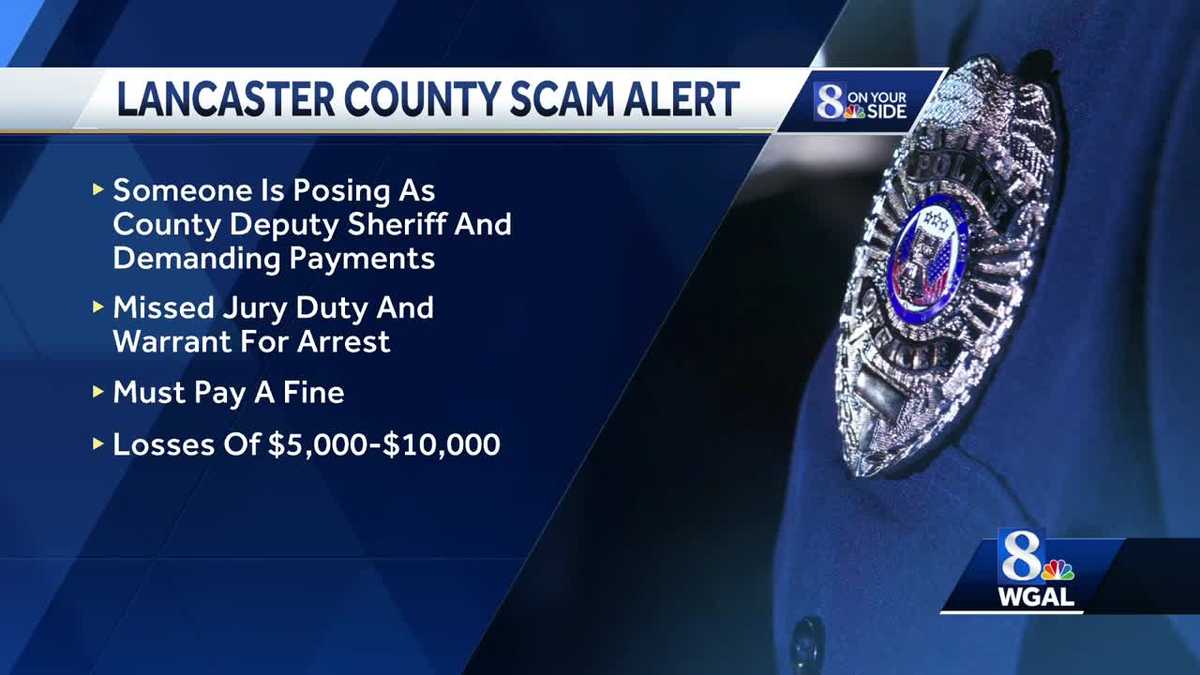 Scammers posing as county deputy sheriff and demanding payment