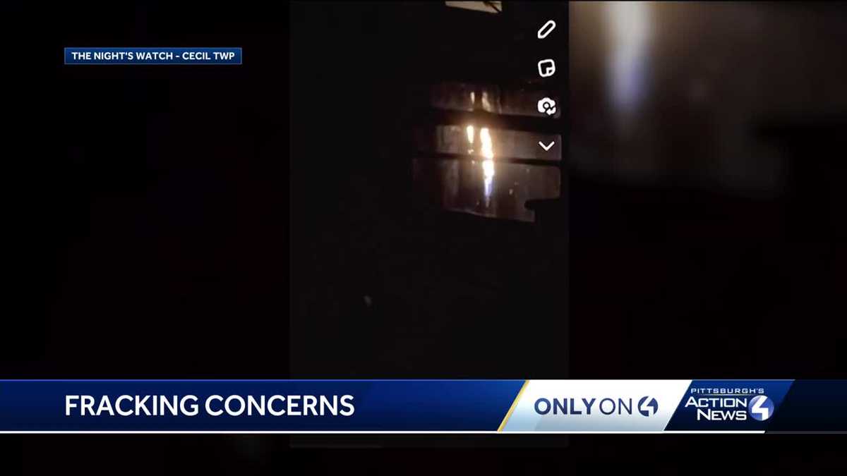 Concerns over fracking in Cecil Township