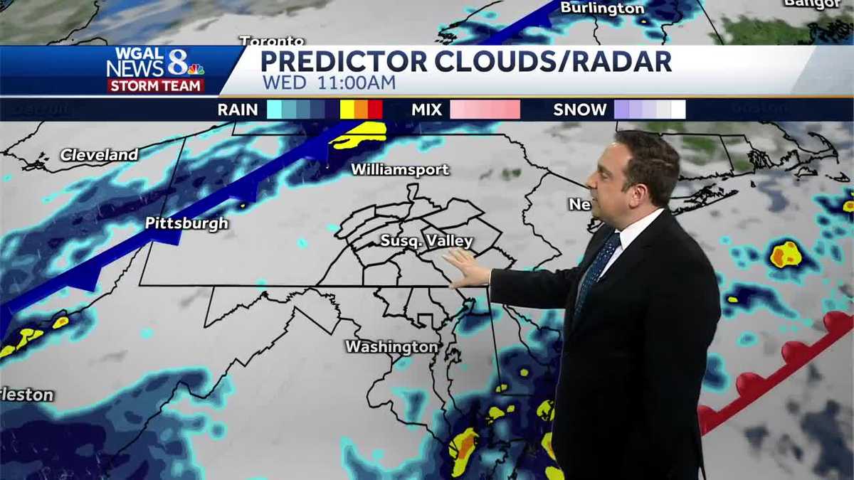 Break From Rain Overnight; Showers To Rain Wednesday