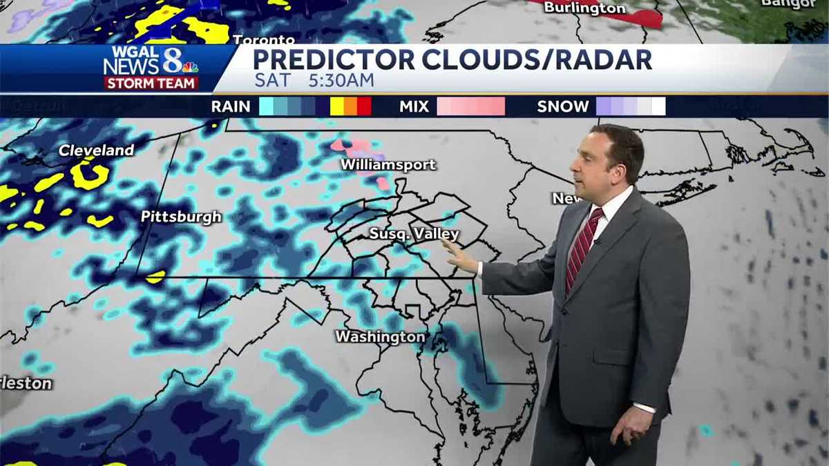 Dry Tonight & Friday, Rain Returns Saturday