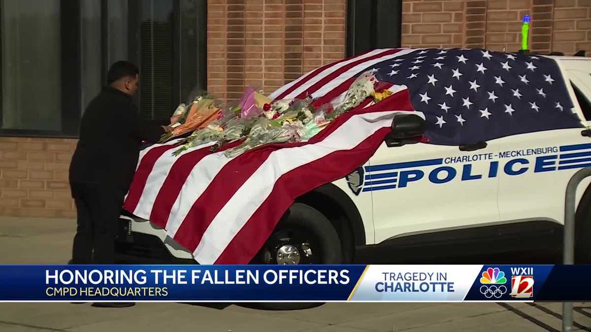 Charlotte community members bring flowers at memorial sites to honor ...