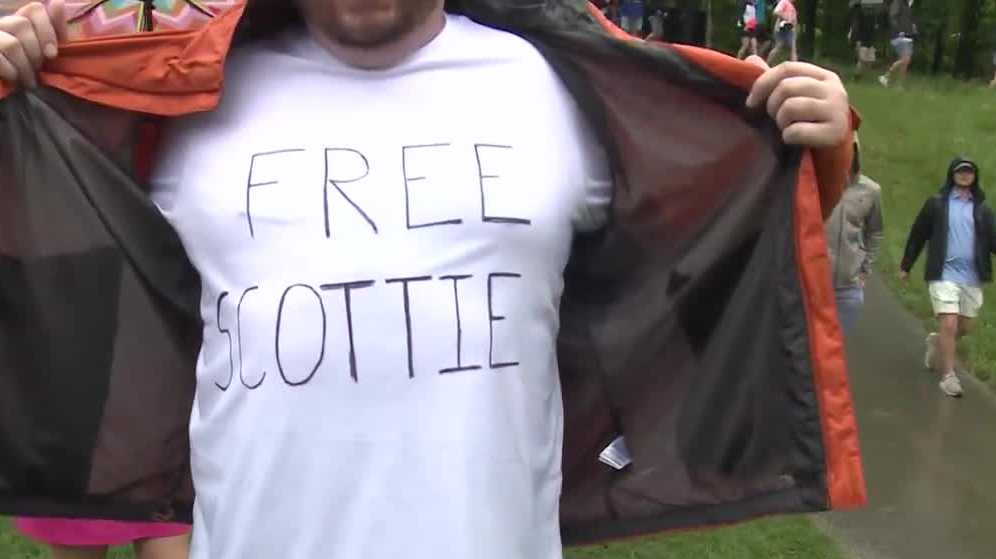 Fans react to Scottie Scheffler's arrest before PGA Championship