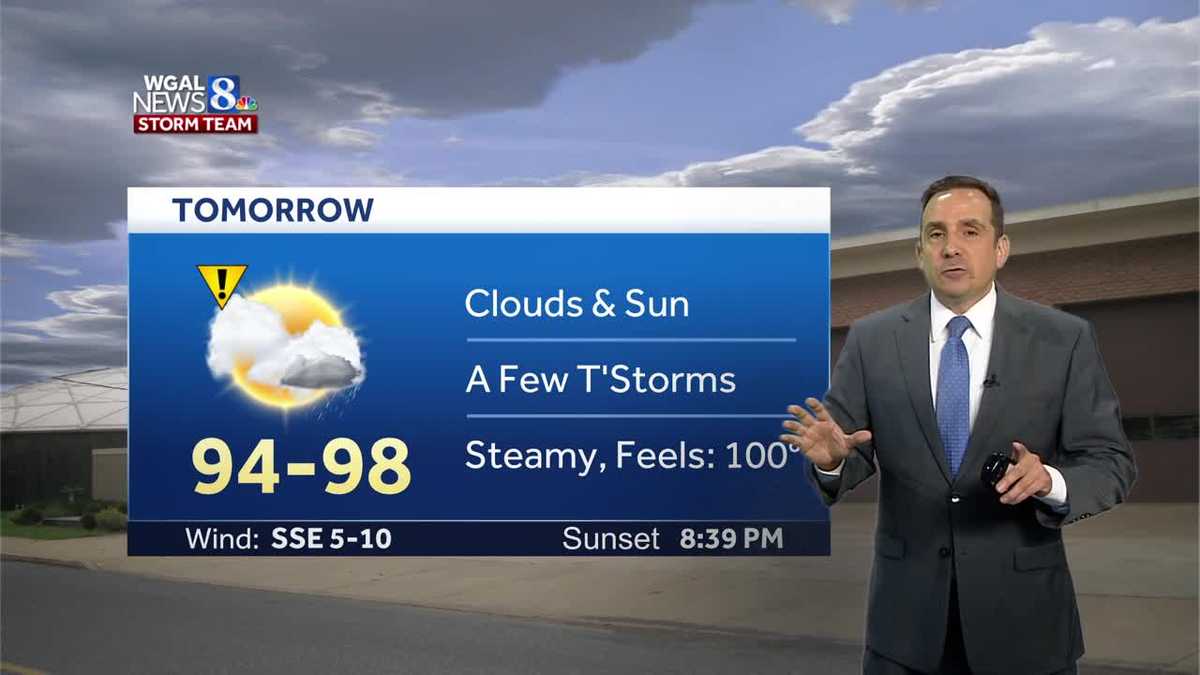 Intense Heat & Humidity Tuesday; Rain From Beryl Midweek