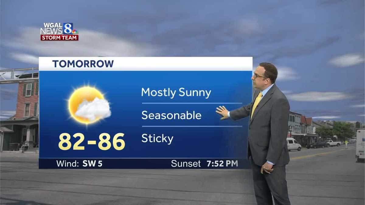 Seasonably Sticky, Warmer Weekend Ahead