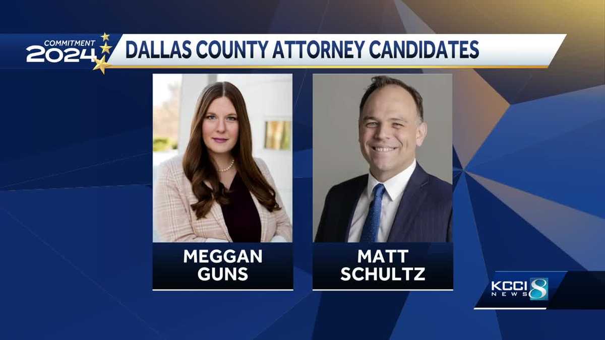 Iowa election: Guns, Schultz seek Dallas County Attorney job