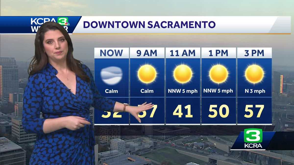 NorCal forecast: patchy morning fog in the Central Valley