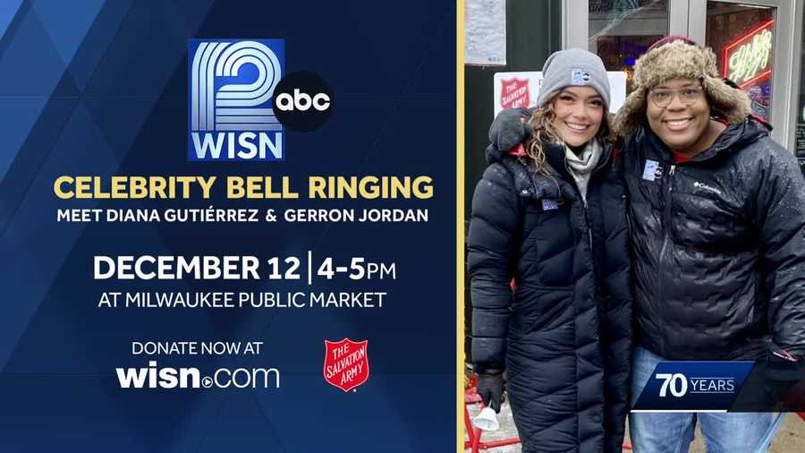 12 News anchors join Salvation Army's "Celebrity Bell Ringing" Day