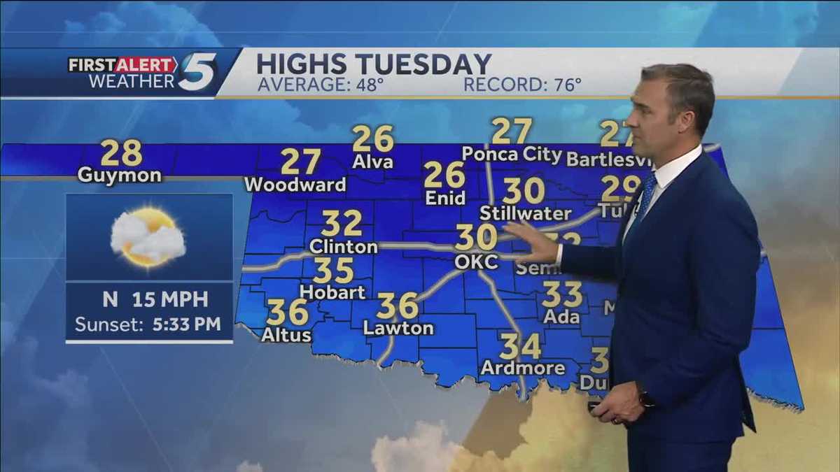 Deep freeze continues as arctic air still an issue in Oklahoma