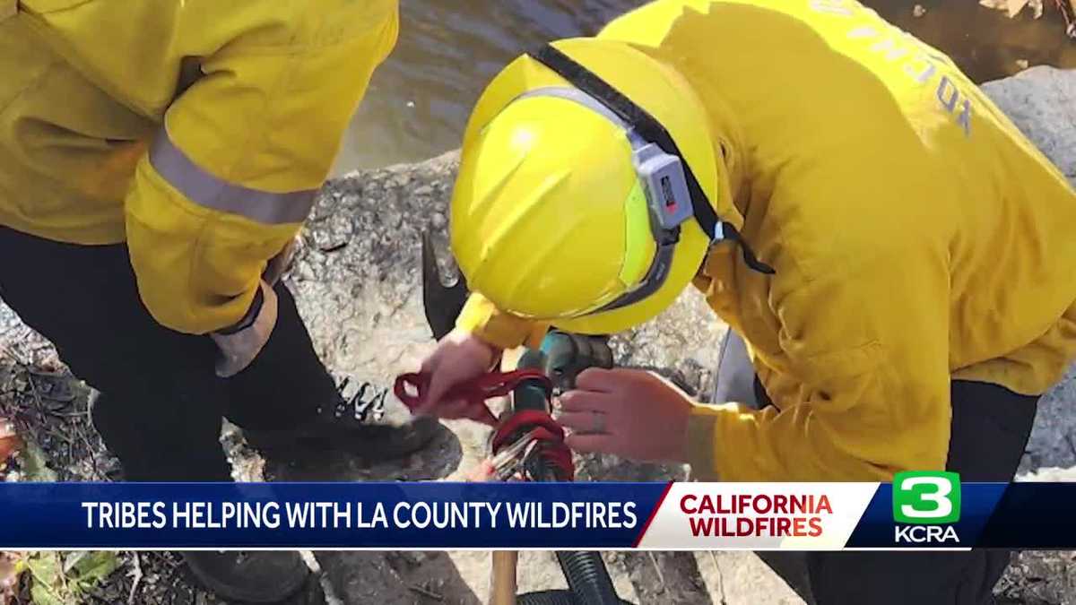 NorCal tribal fire department joins fight against LA fires