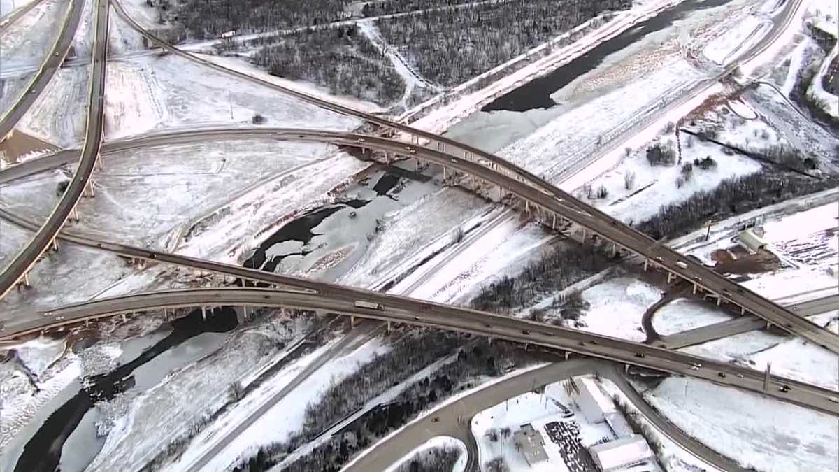 Oklahoma Road Conditions: Map shows where you may see slick spots