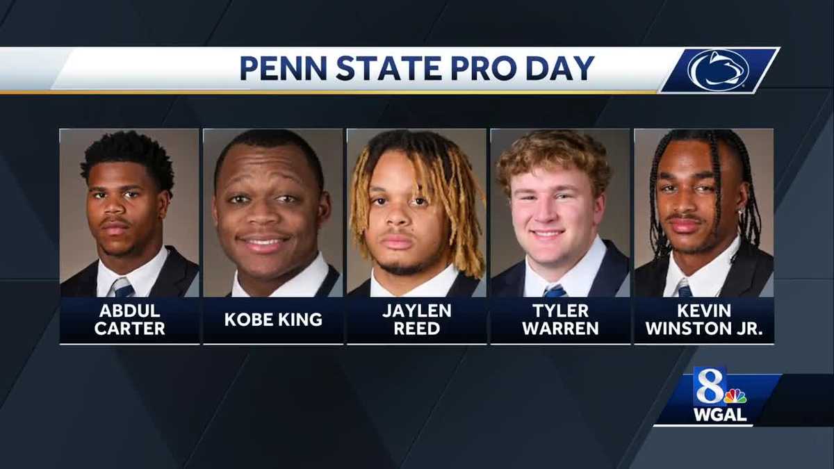 Penn State football hosting pro day for players on Friday morning