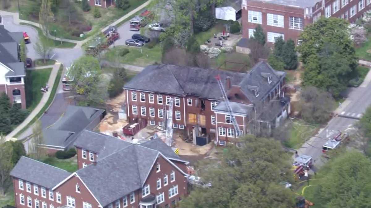 Crews battling fire at Masonic Homes in Louisville