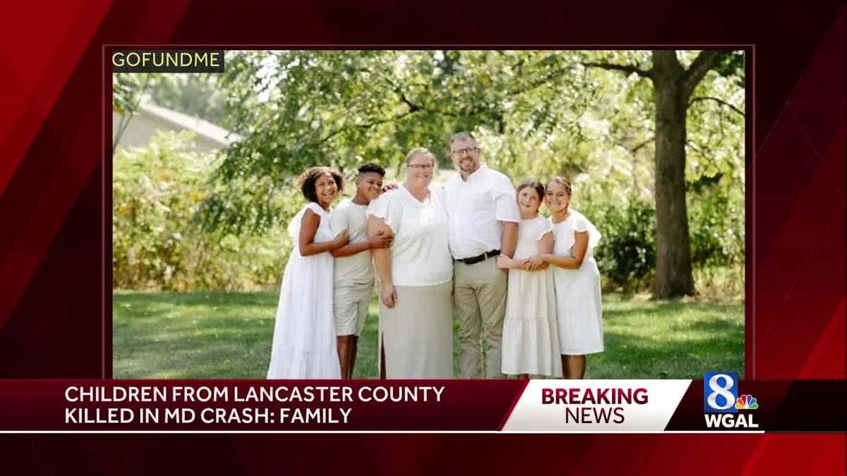 Lancaster County family of 6 involved in deadly Maryland crash