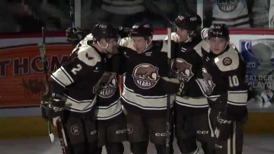 Hershey Bears take game 1 of Atlantic Division semifinals, 3-0