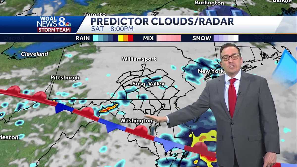 Periods of showers & thundershowers through Father's Day Weekend