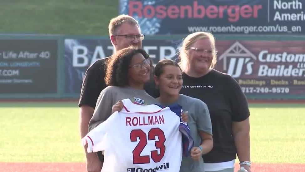 Lancaster Stormers honor Rollman family after tragic loss in April