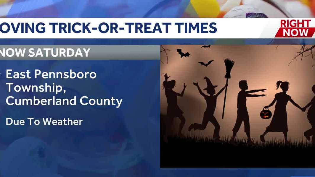 Trick-or-treat times adjusted in York and Cumberland counties due to ...
