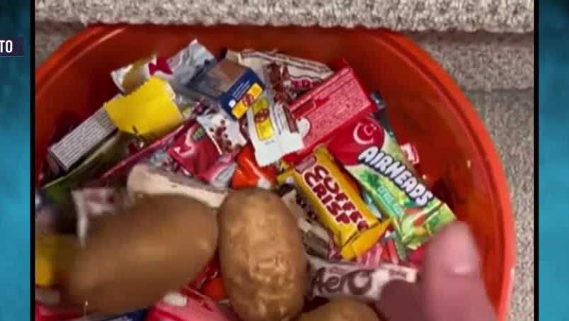 Trick-or-Tater: Lancaster, Pa. man hands out potatoes for Halloween