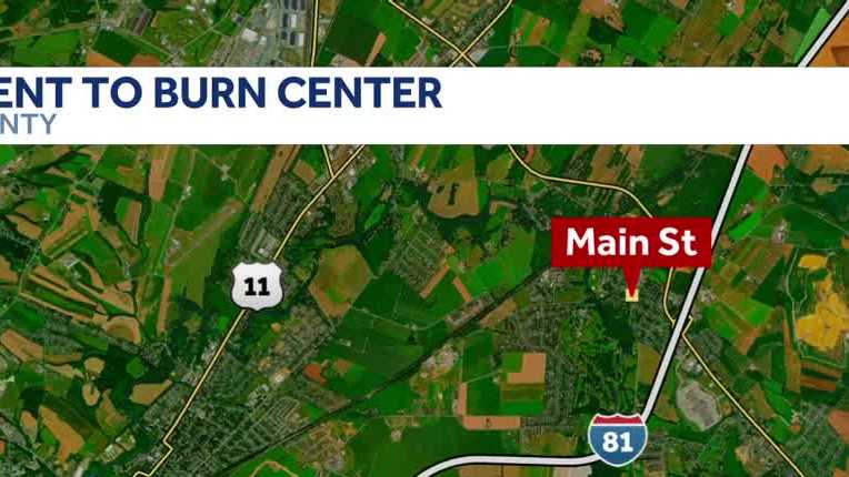 1 person taken to burn center following Franklin County shed fire