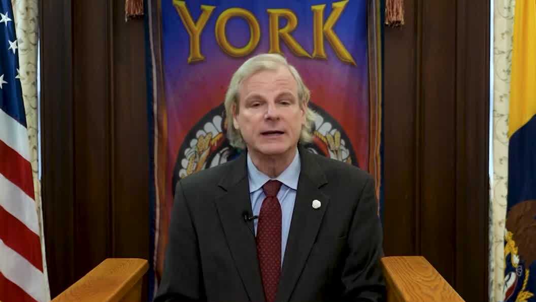 York Mayor Michael Helfrich shares farewell message on social media